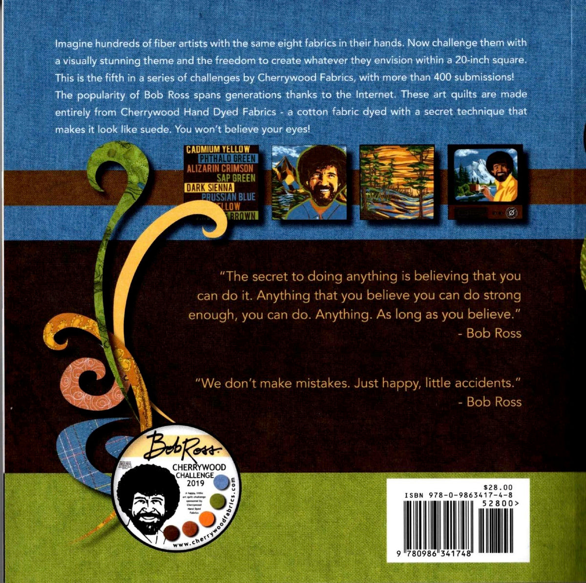 Bob Ross Cherrywood Challenge 2019 - printed book – Great Wisconsin ...